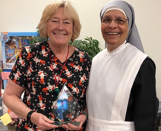 Our Kathy Receives Recognition - Little Sisters of the Poor - Philadelphia
