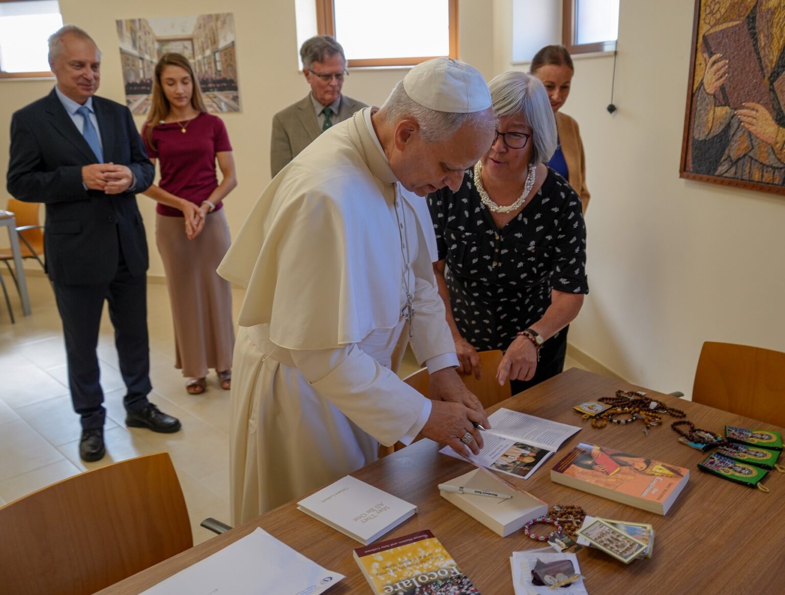 Pat Lo's Visit with Pope Leo - Little Sisters of the Poor - Philadelphia